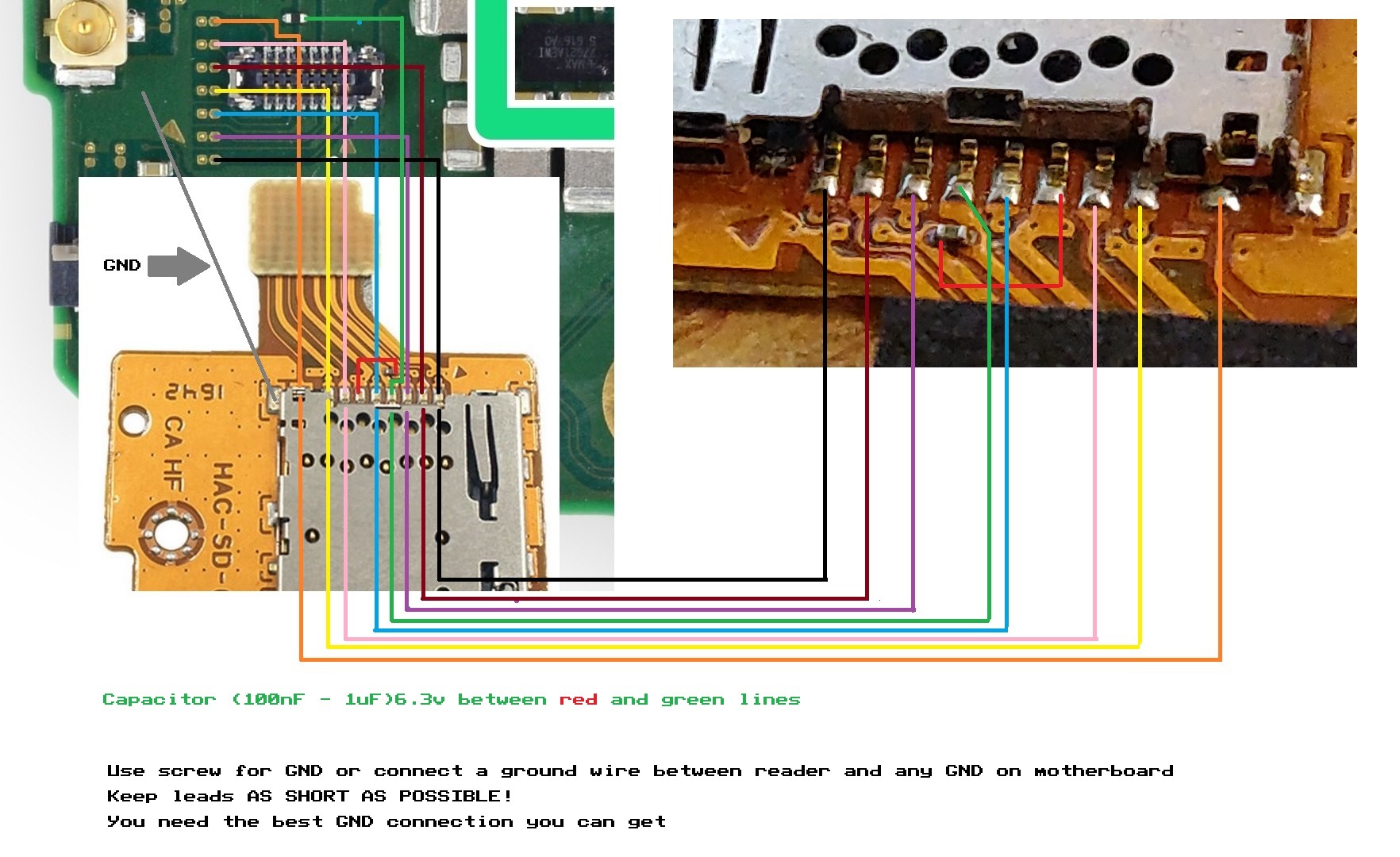 Nintendo Switch Schematic // SD Card Parts | Logistics