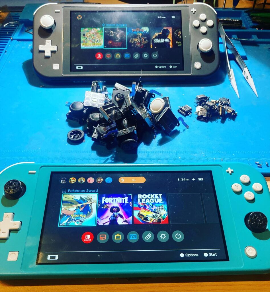 Nintendo Switch Fan Runs Full Speed Repair Logistics 