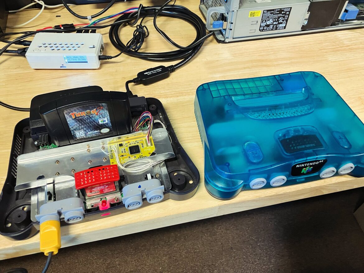 Nintendo 64 N64RGB Installation | Logistics