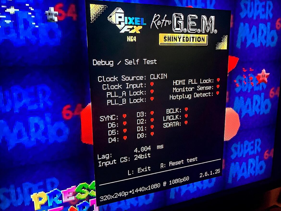 Nintendo 64 Pixel FX Retro Gem Install Service | Logistics