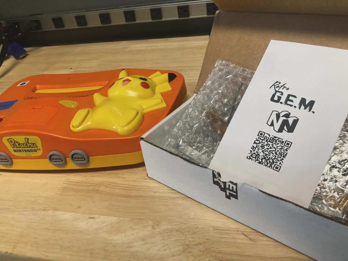 Nintendo 64 Pixel FX Retro Gem Install Service | Logistics