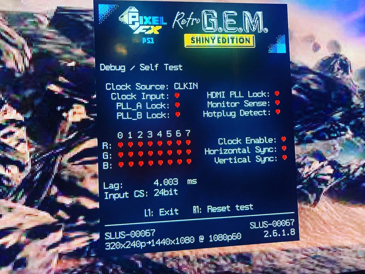 PS1 Retro Gem Install Service | Logistics